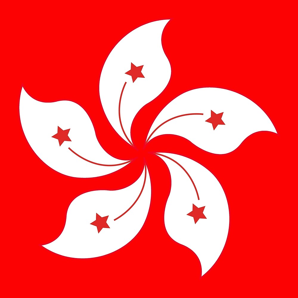 "Hong Kong Emblem" by wickedcartoons | Redbubble