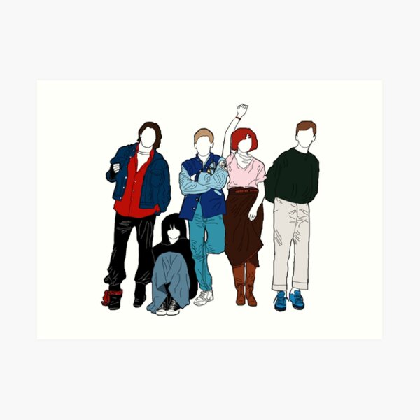 "Breakfast Club" Art Print for Sale by ArtsyPrincess | Redbubble