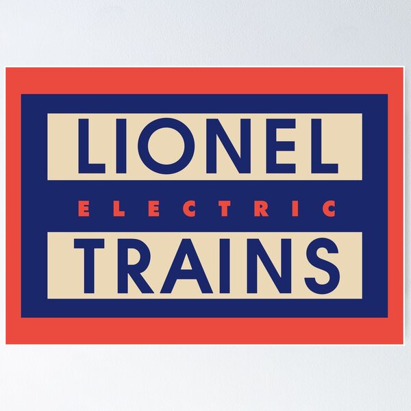 "Lionel Electric Trains" Poster for Sale by Biochao | Redbubble