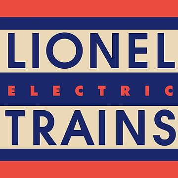 "Lionel Electric Trains" Sticker for Sale by Biochao | Redbubble