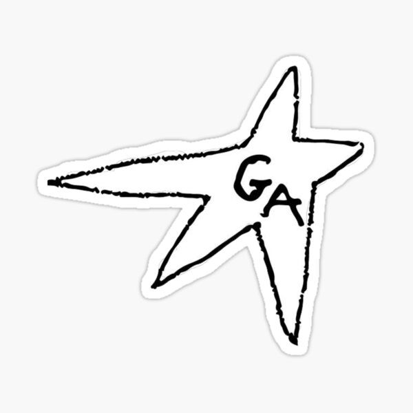 "Gracie Abrams Star logo" Sticker for Sale by akw1909 | Redbubble
