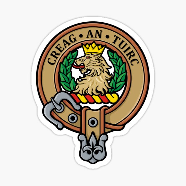 "Clan MacLaren Crest" Sticker for Sale by sifis | Redbubble