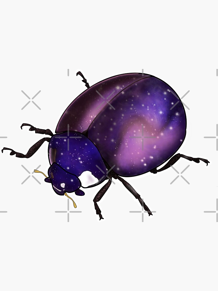 "Space Ladybug" Sticker for Sale by WatershipBound | Redbubble