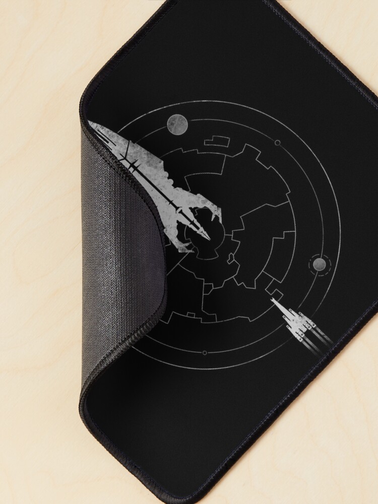 "Mass Effect N7 - Normandy vs Reaper" Mouse Pad for Sale by keyvei ...