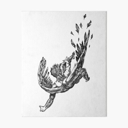 "Icarus" Art Board Print for Sale by M-Nehmer | Redbubble