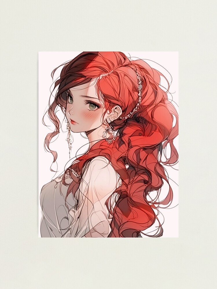 Red Haired Anime Girl