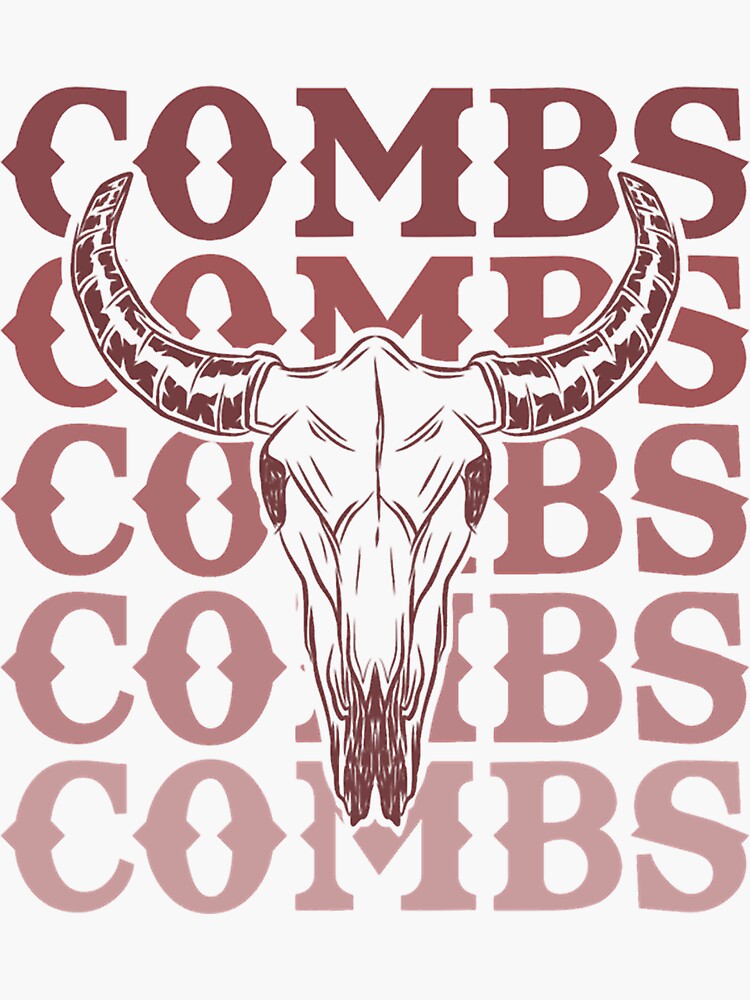 "Combs Crazy Bullhead" Sticker for Sale by yewshack26 | Redbubble