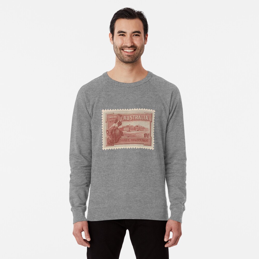 "Australian Canberra Vintage Postage Stamp" Sticker for Sale by red ...