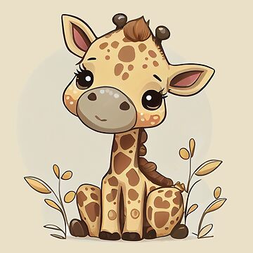 "Cute Giraffe" Poster for Sale by vladocar | Redbubble
