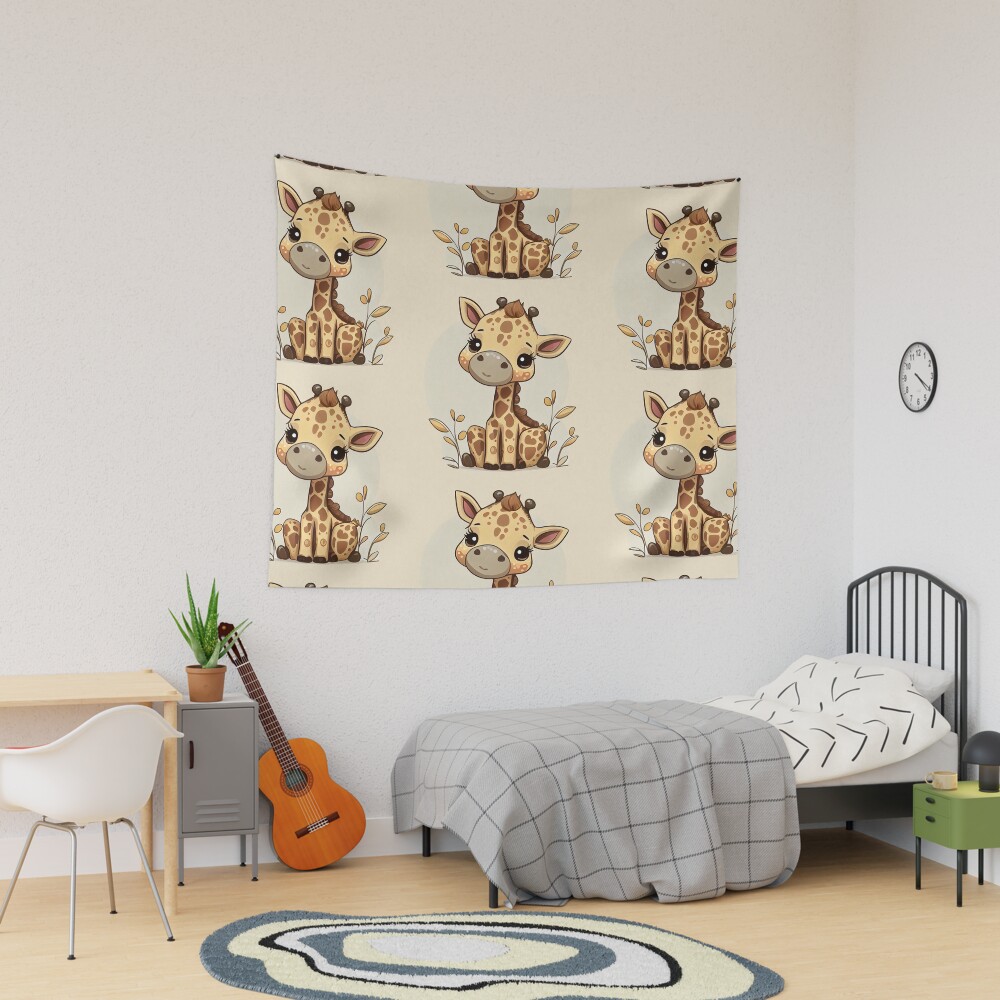 "Cute Giraffe" Poster for Sale by vladocar | Redbubble