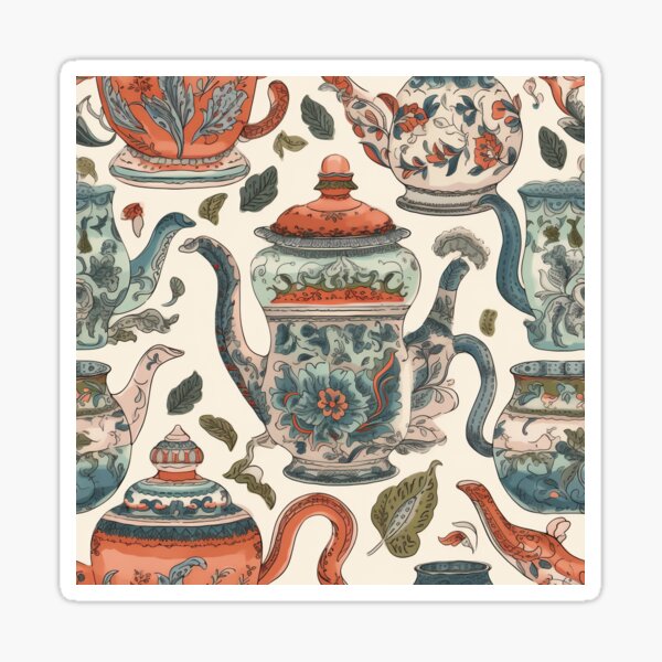 " Capodimonte Classic" Sticker for Sale by PixelPatchwork | Redbubble
