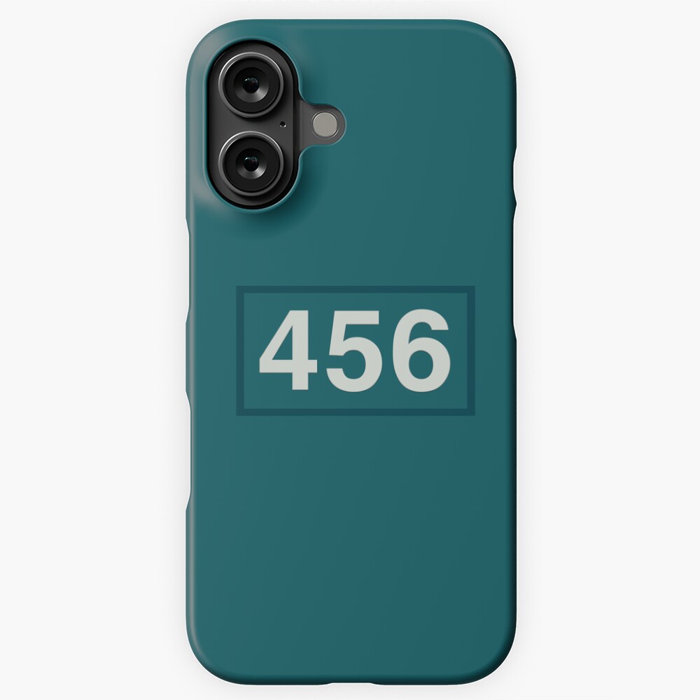 "Seong Gi-hun Number Sticker - SQUID GAME Player 456 - Netflix" Sticker ...