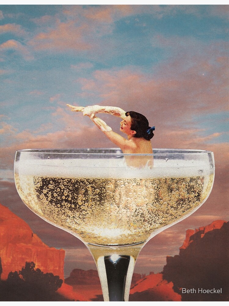 "BUBBLE BATH by Beth Hoeckel (authentic)" Art Print for Sale by Beth ...