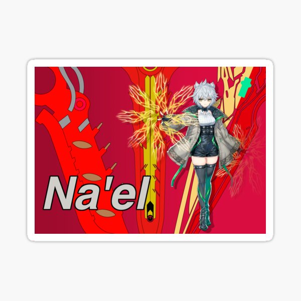 "Nael (Xenoblade Chronicles 3: Future Redeemed)" Sticker by VelvetZone ...