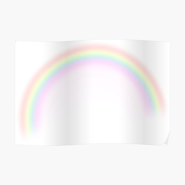 "SLANTED RAINBOW" Poster for Sale by tsuyanee | Redbubble
