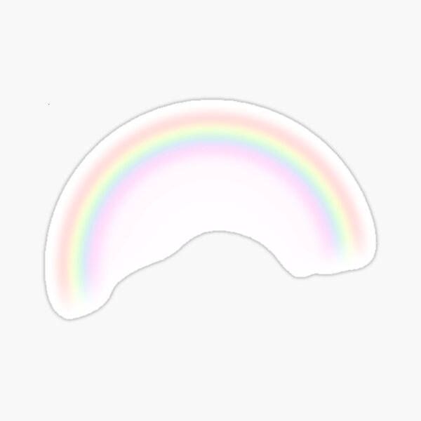 "SLANTED RAINBOW" Sticker by tsuyanee | Redbubble