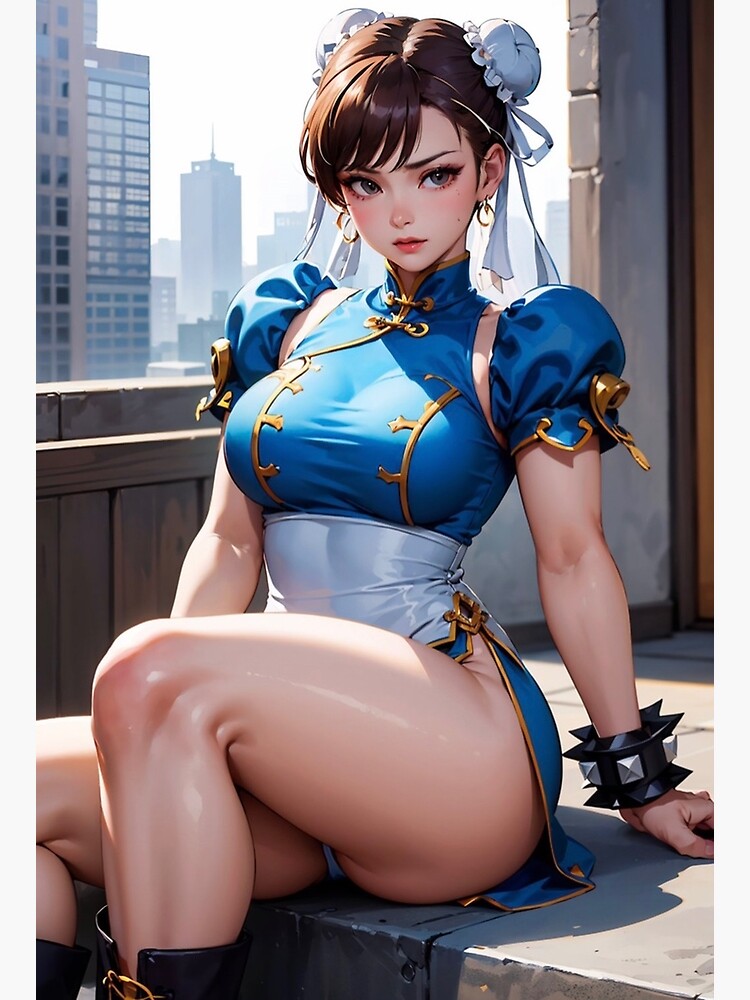 Chun Li Poster For Sale By Compa13 Redbubble
