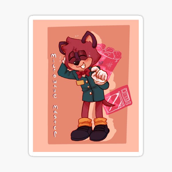 "microwave master" Sticker for Sale by kyliebrightsun | Redbubble