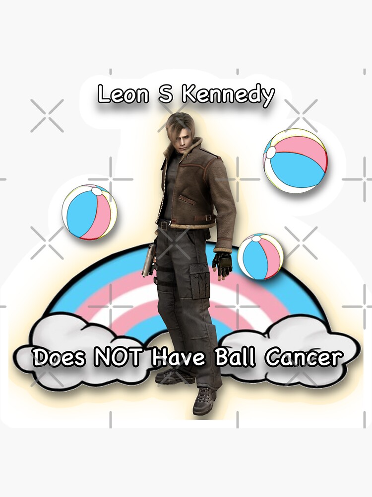 "Leon Kennedy" Sticker for Sale by misterklepto | Redbubble