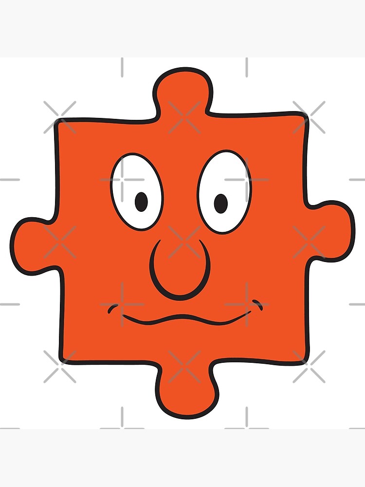 "Jigsaw Logo" Art Print by ChrisOrton | Redbubble