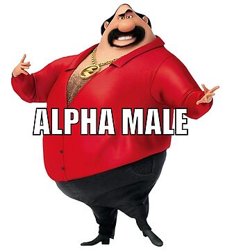 "Alpha male, el macho from despicable me 2" Sticker for Sale by ...