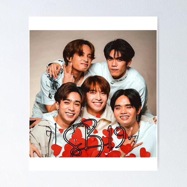 "SB19 " Poster for Sale by grecomitchell | Redbubble