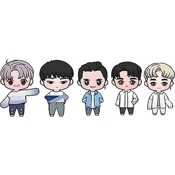 "SB19 Chibi" Sticker for Sale by grecomitchell | Redbubble