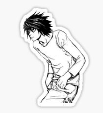 L Death Note: Stickers | Redbubble