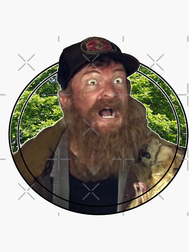 "Psycho Sam Wilderpeople" Sticker for Sale by loganferret | Redbubble