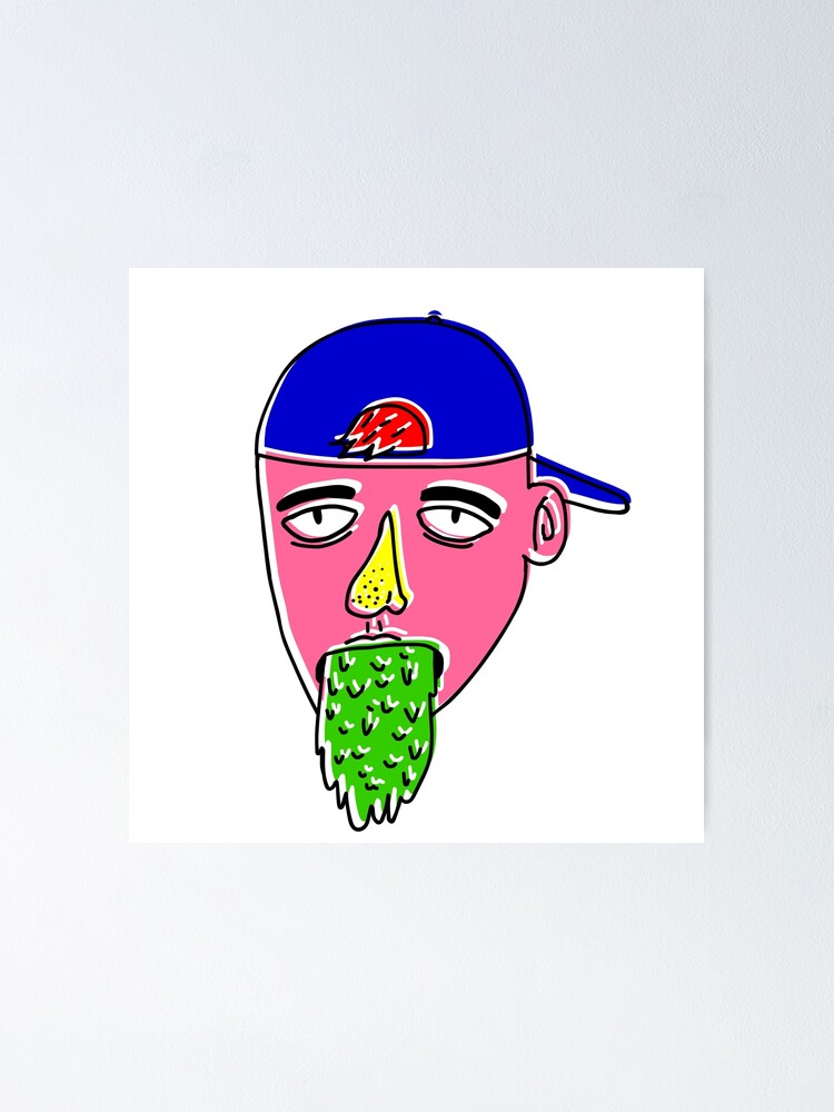 "this_dude_is_barfing" Poster by sampled | Redbubble