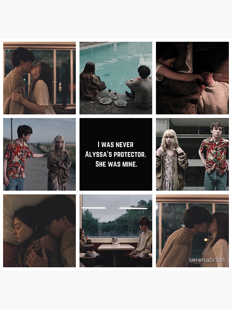 "Aesthetic: JamesxAlyssa teotfw" Sticker by serenabritin | Redbubble