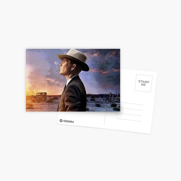 "Oppenheimer (2023) Cillian Murphy" Postcard for Sale by ArtIsOm ...