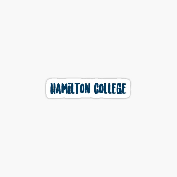 "hamilton" Sticker for Sale by clairekeanna | Redbubble