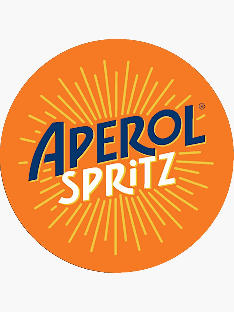 "Aperol Spritz" Sticker for Sale by bbensche | Redbubble