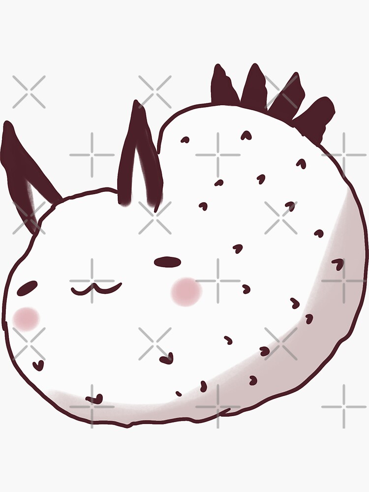 "Funny sea bunny illustration " Sticker for Sale by Mayarart | Redbubble