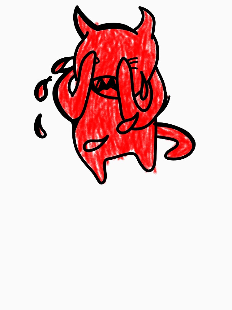 "Crying Devil" Essential T-Shirt for Sale by QueenNerdco | Redbubble