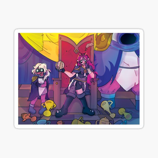 "Boscha at Hexside" Sticker for Sale by TOHFZ-Elements | Redbubble