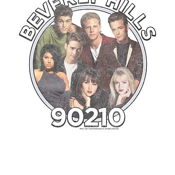 "Beverly Hills, 90210 Vintage Retro Group Shot" Essential T-Shirt for ...