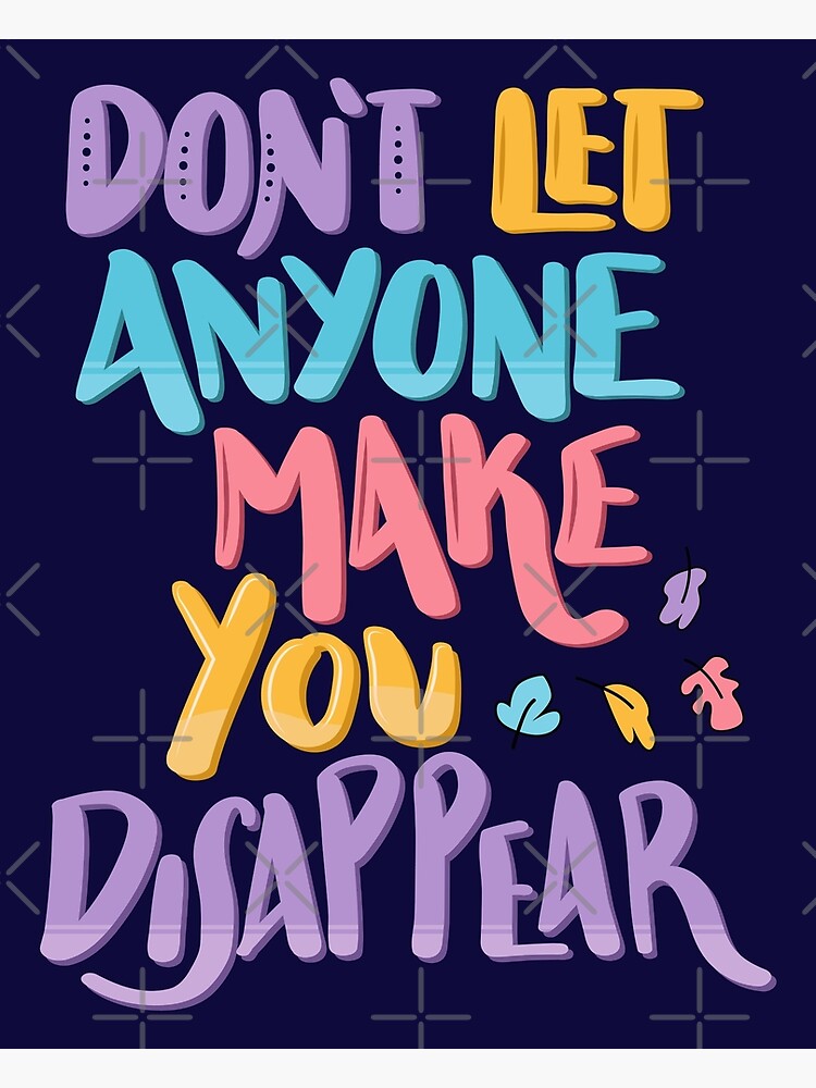 "HEARTSTOPPER Quote - Mr Ajayi - Don't let anyone make you disapear ...