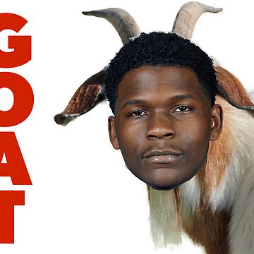 "Anthony Edwards GOAT Goat" Sticker for Sale by LookMaNoPlans | Redbubble