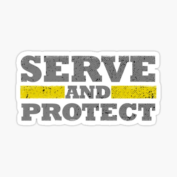 "911 Dispatcher Protect And Serve" Sticker for Sale by bluelinegear ...