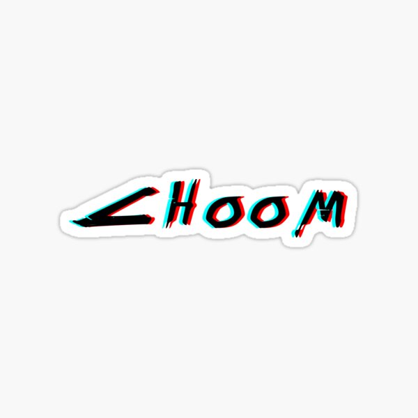 "Choom" Sticker for Sale by WarHaven | Redbubble