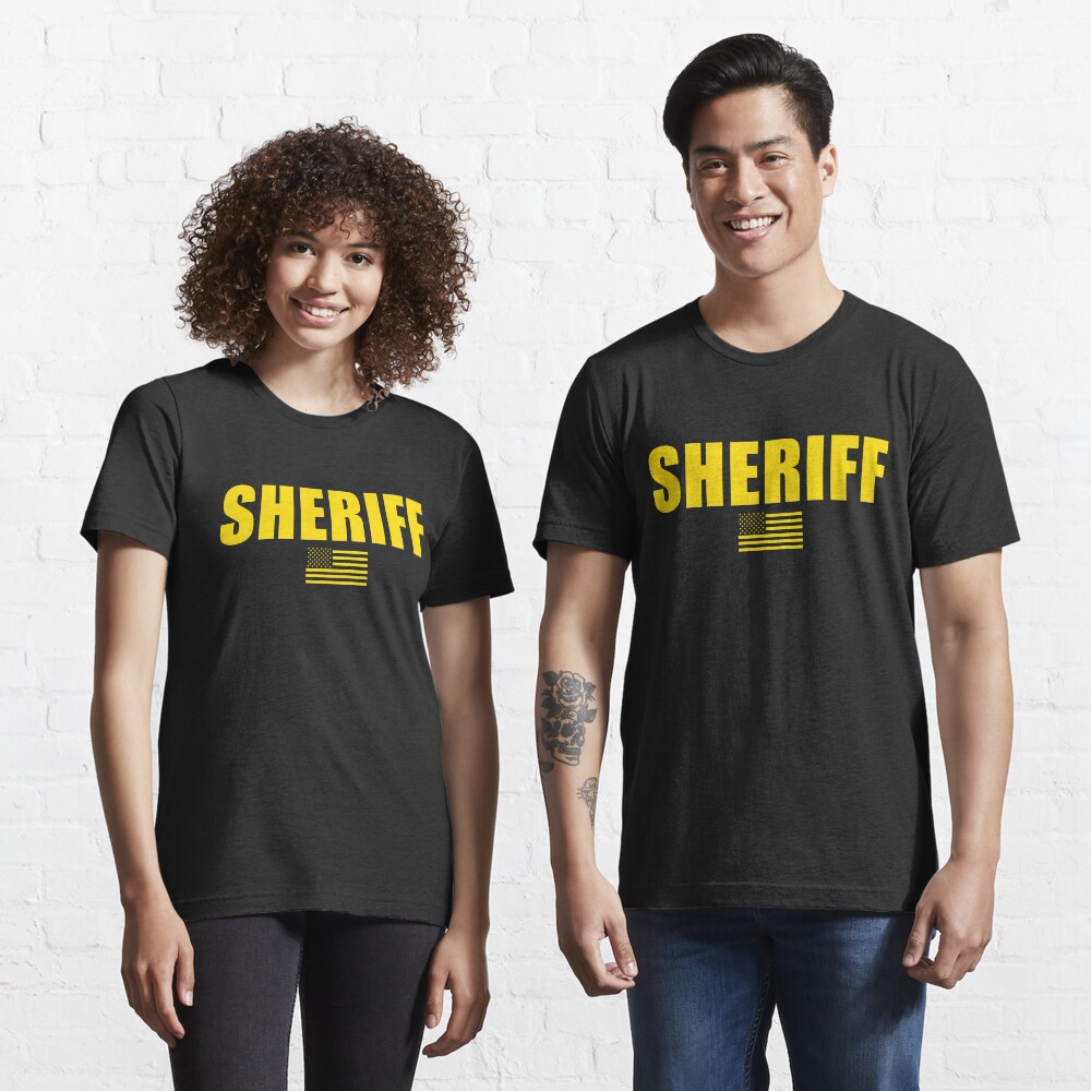 "Sheriff Uniform" T-shirt by bluelinegear | Redbubble | sheriff t ...