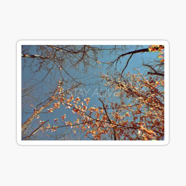 "Stay Alive" Sticker for Sale by EmilyTheNymph | Redbubble