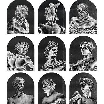 "Kalos (Greek Gods Collage)" Sticker for Sale by experi-mental | Redbubble