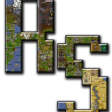 "RS Map" Poster for Sale by CullenGames | Redbubble