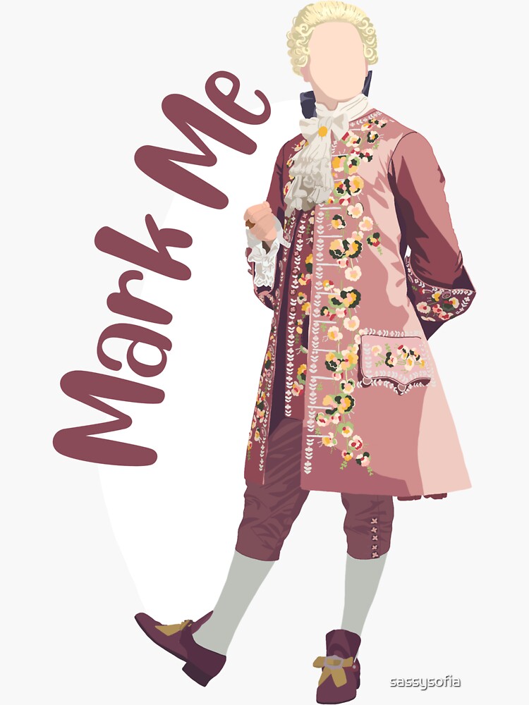 "Outlander- Bonnie Prince Mark Me " Sticker for Sale by sassysofia | Redbubble
