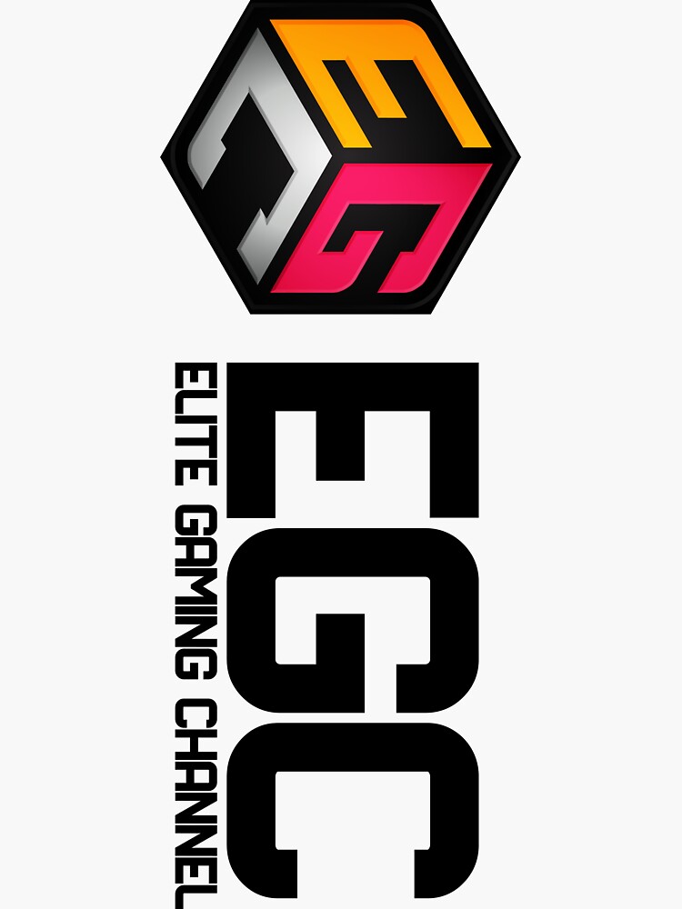 "EGC Logo Vertical" Sticker for Sale by EGCTVOfficial | Redbubble