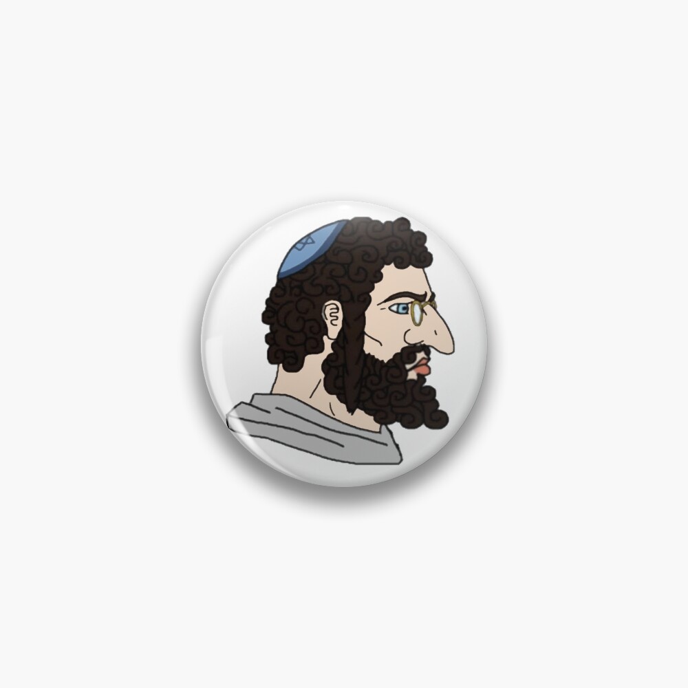 "Jewish Chad" Sticker for Sale by etayelectus | Redbubble