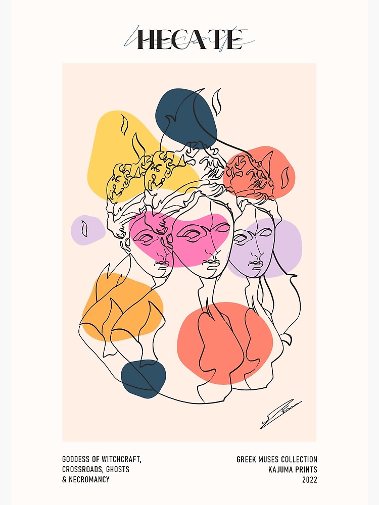 Hecate, Greek goddess of witchcraft, crossroads and necromancy Premium ...